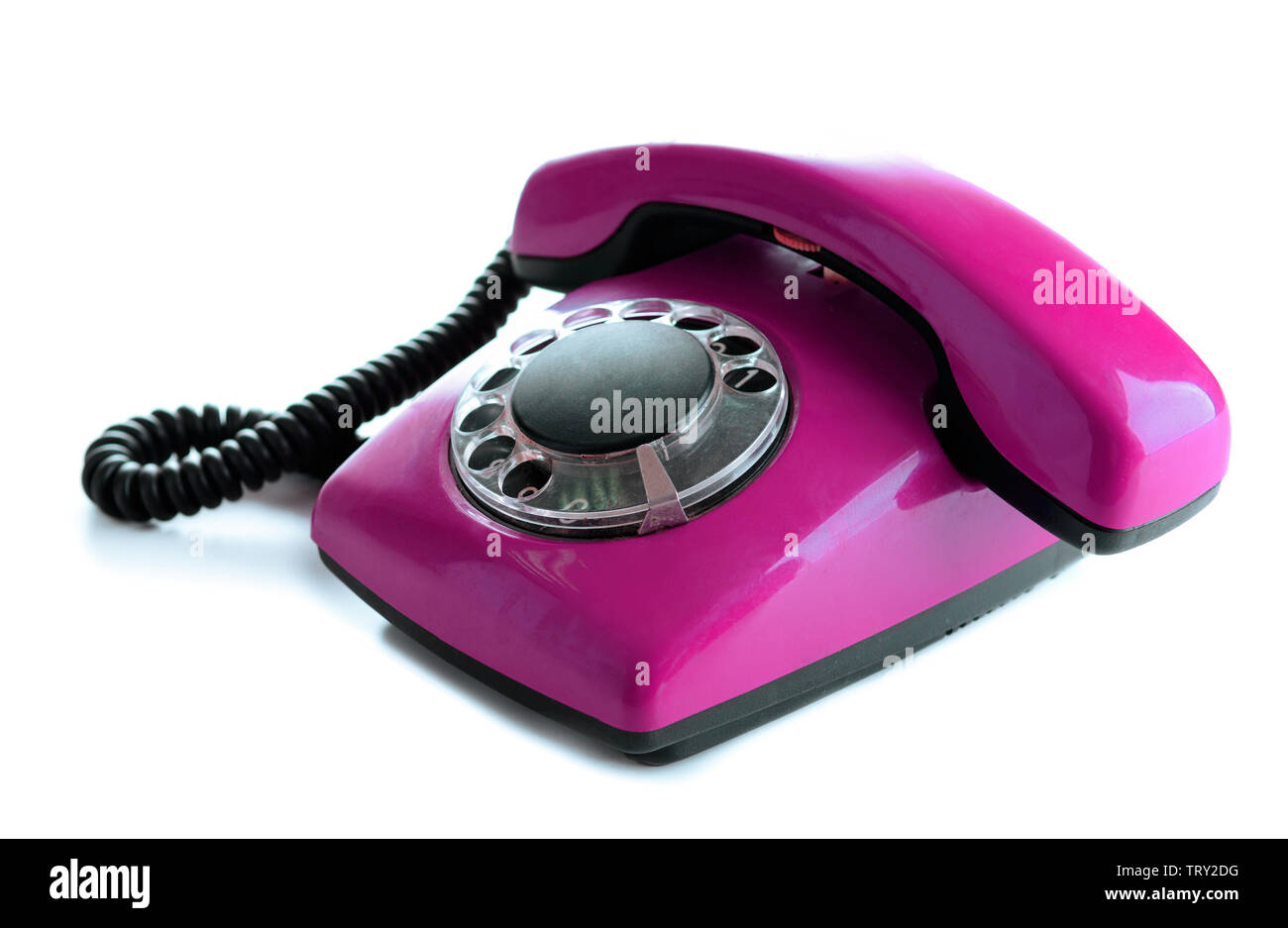 Purple telephone Cut Out Stock Images & Pictures - Alamy