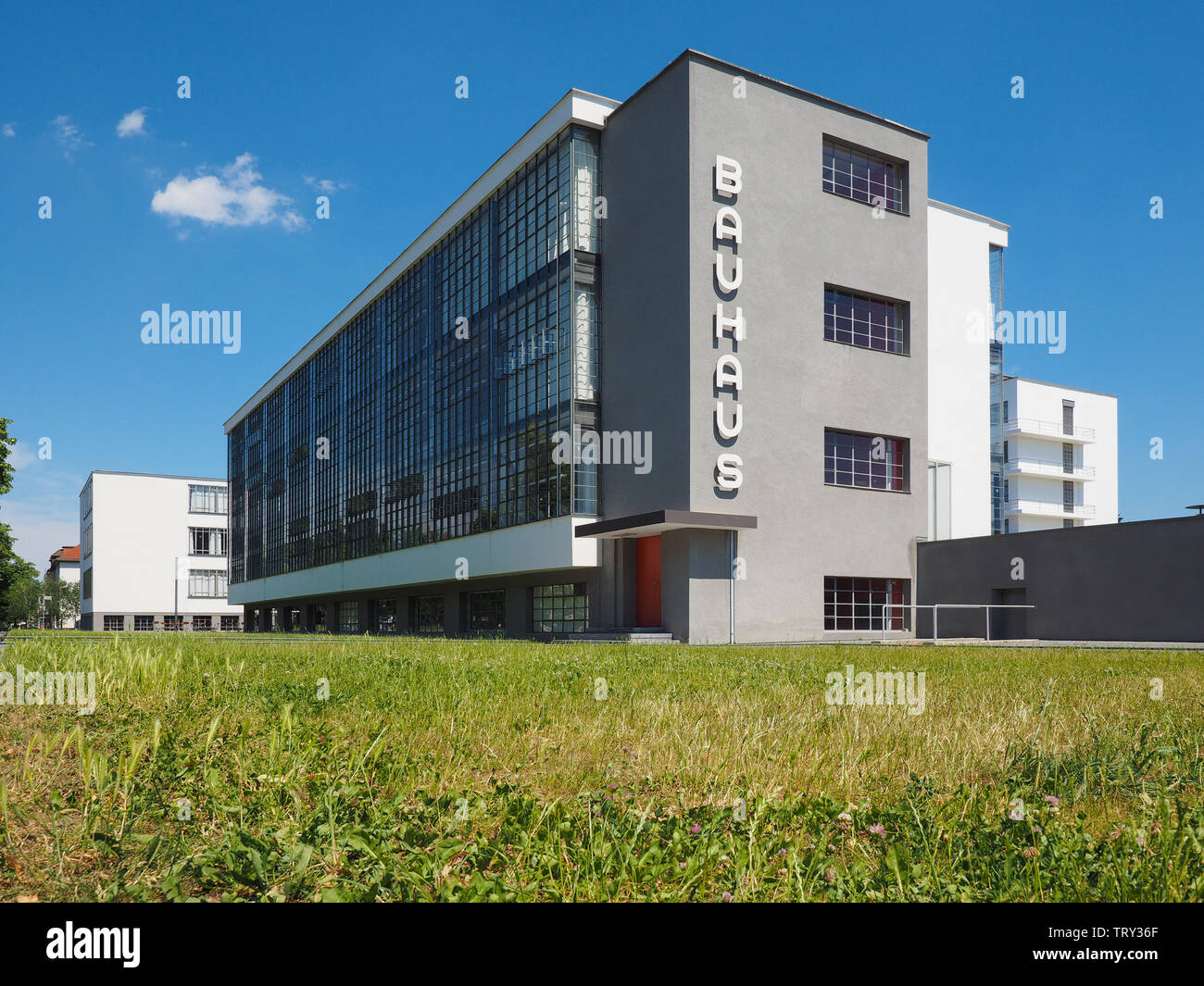 DESSAU, GERMANY - CIRCA JUNE 2019: The Bauhaus art school iconic ...
