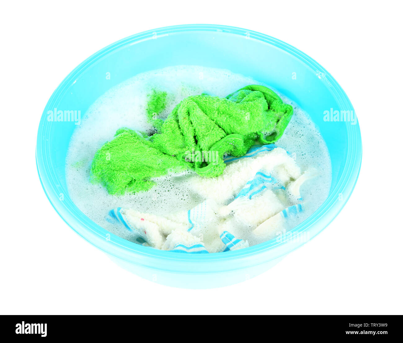 Cleaning things in washing Cut Out Stock Images & Pictures - Alamy