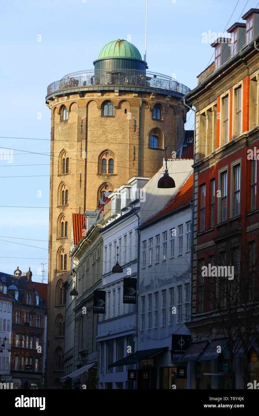 Round Tower, Copenhagen, Denmark, Scandinavia, Europe | usage worldwide ...