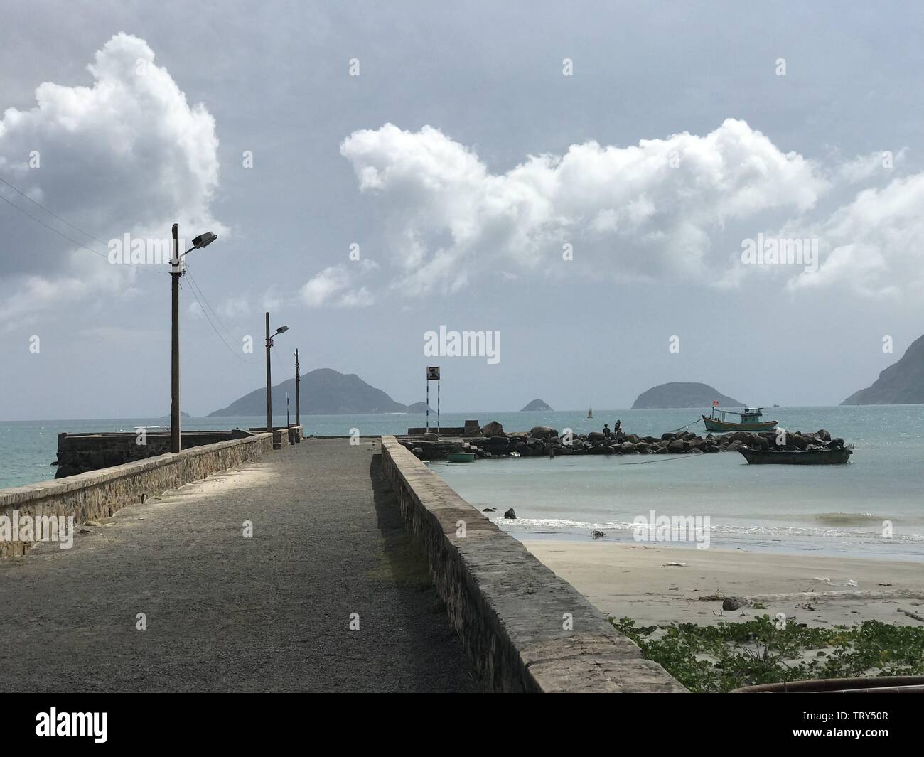 Pier 914 in Con Dao Islands - former french colonial prisoner camp ...
