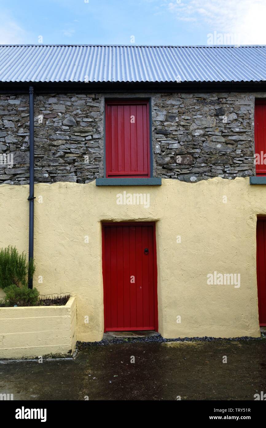 Irish farmhouse architecture, County Mayo, Republic of Ireland. | usage ...