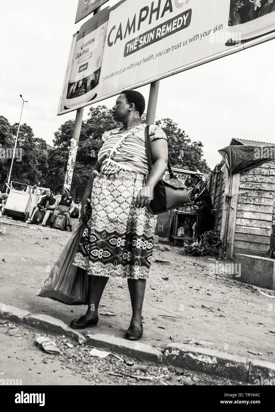 Africa, Zimbabwe, Harare, cities, transportation, markets, supermarkets ...