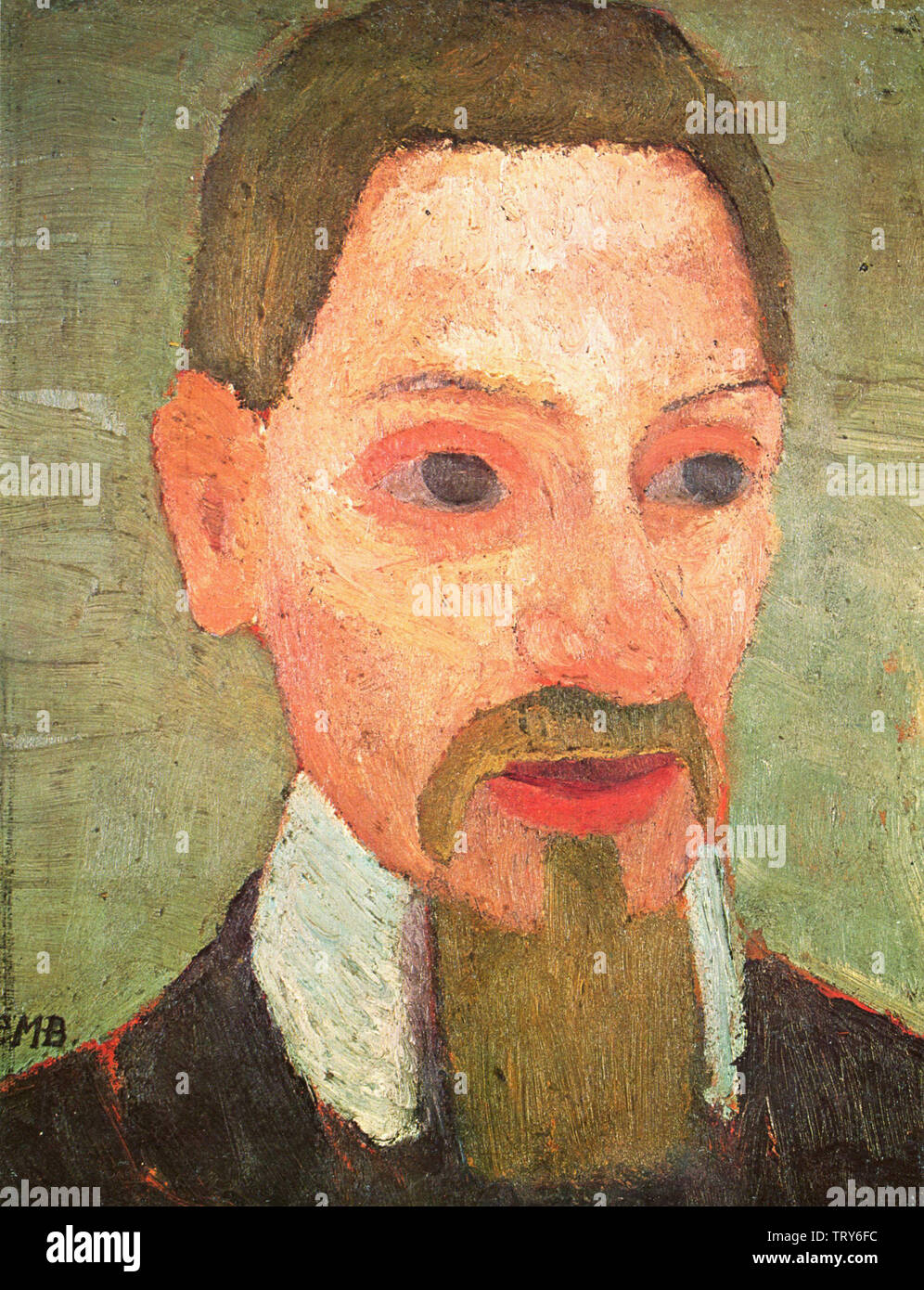 Paula Modersohn-Becker - Portrait Rainer Mari Rilke 1906 Stock Photo ...
