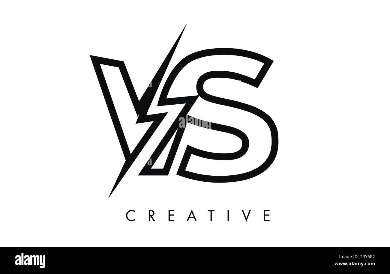 Vs logo vector vectors Cut Out Stock Images & Pictures - Alamy