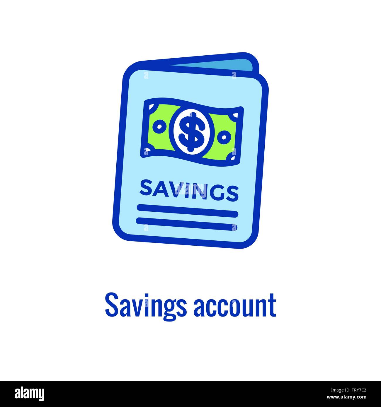 Personal Finance & Responsibility Icon : concept involves saving money ...