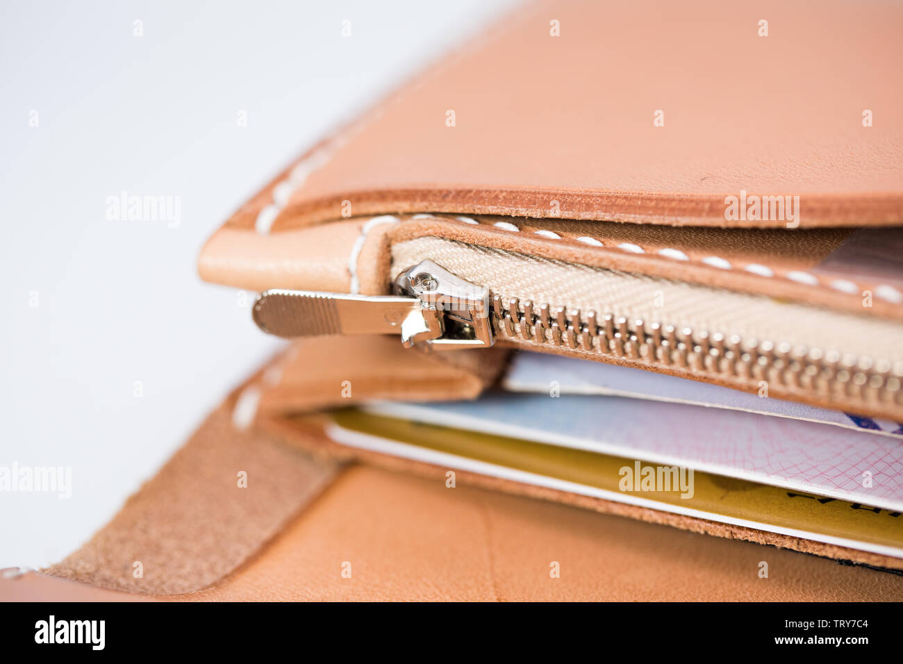 Detail diagram of wallet wallet Stock Photo - Alamy