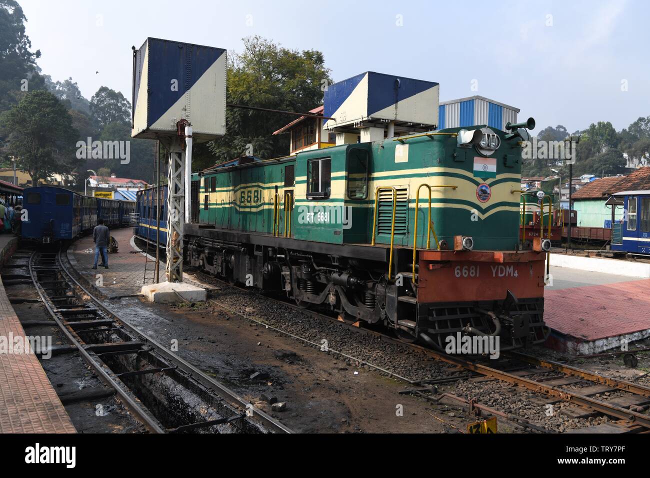 Indian Locomotive India High Resolution Stock Photography and Images ...