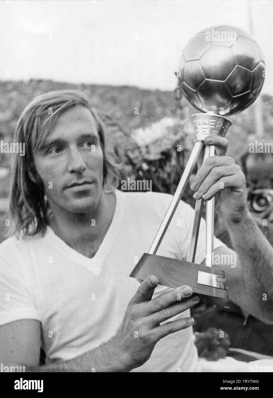 German professional soccer player Guenter Netzer is named Football ...