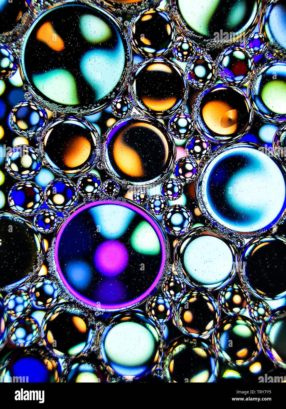 neon rainbow colorful oil bubbles abstract textures for backgrounds ...