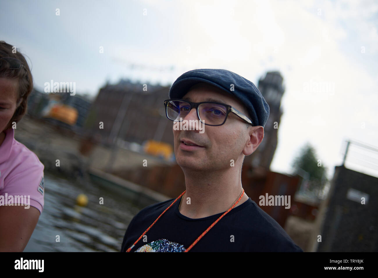 Ship captain bridge asian hi-res stock photography and images - Alamy