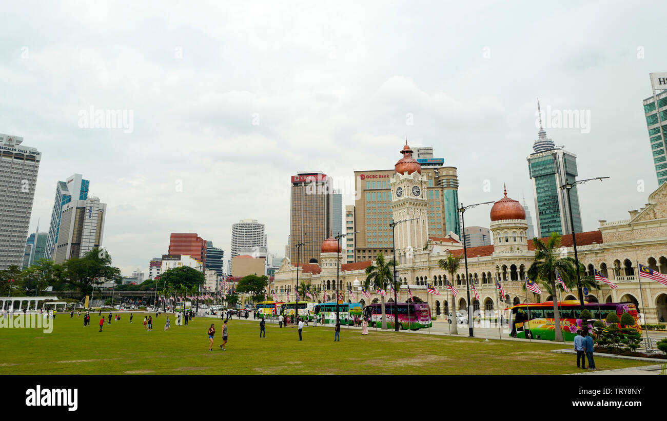 Merdeka Square is a square located in Kuala Lumpur, Malaysia Stock ...