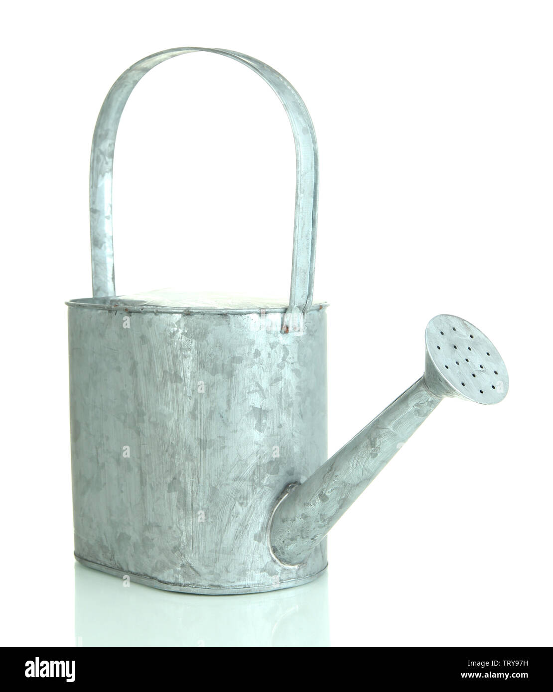 Watering can isolated on white Stock Photo - Alamy