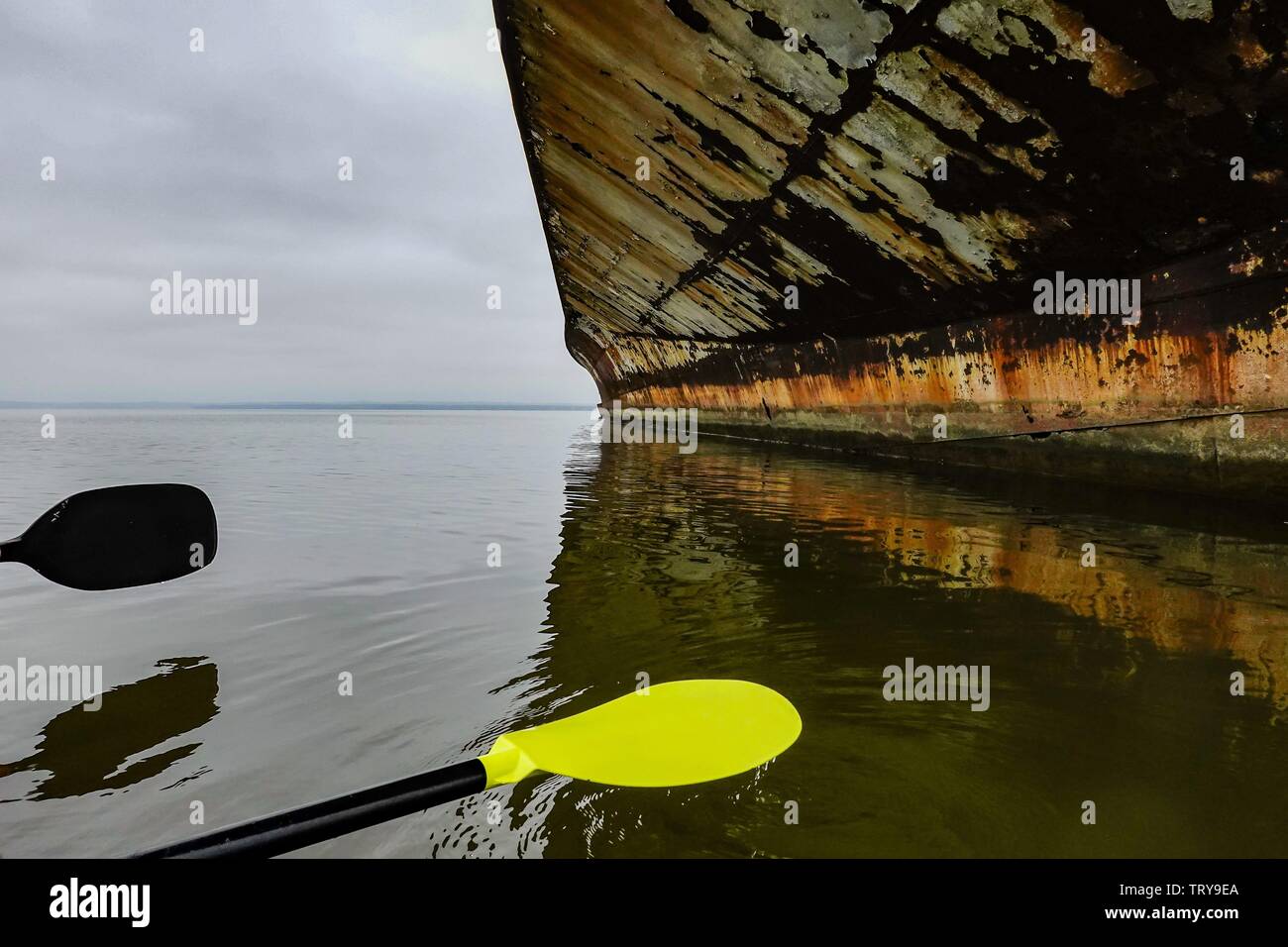 Mallows Bay, Maryland USA The ghost fleet of Mallows Bay, a collection ...