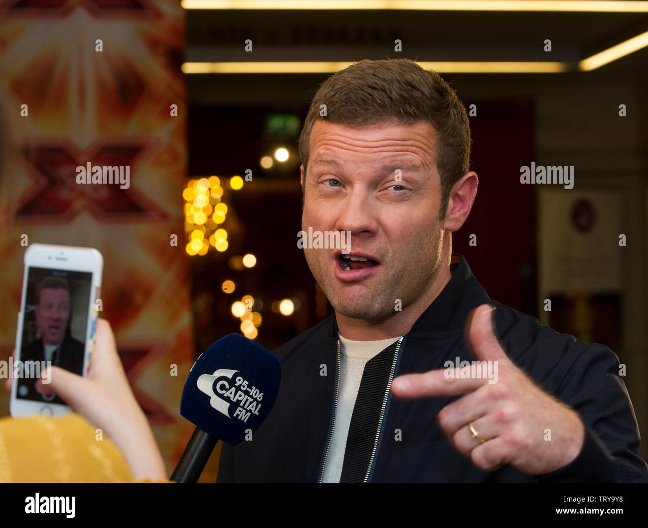 EDINBURGH, SCOTLAND - JUNE 28: Dermot O'Leary attends the X Factor ...