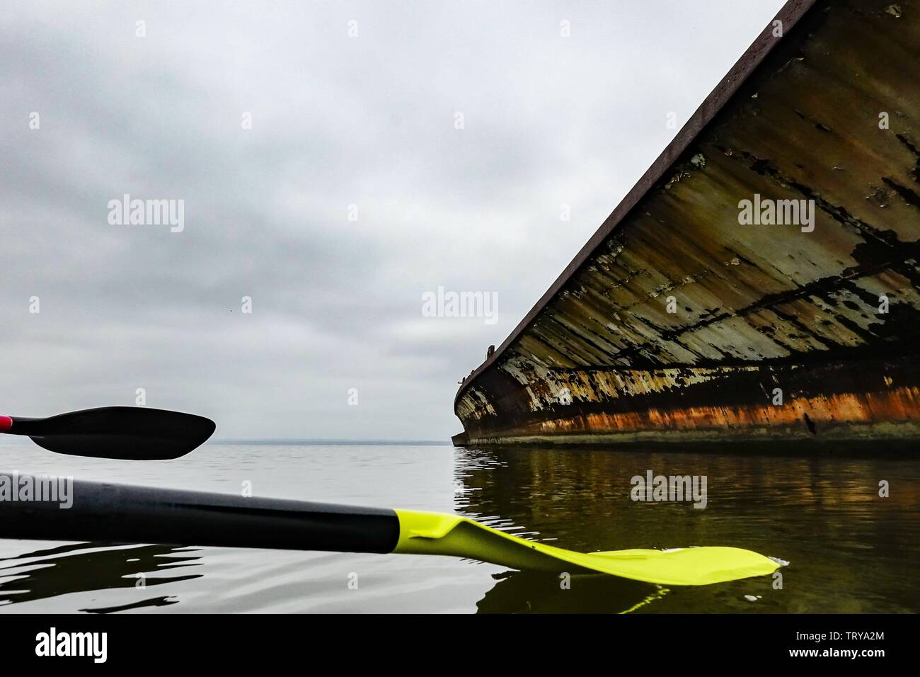 Mallows Bay, Maryland USA The ghost fleet of Mallows Bay, a collection ...