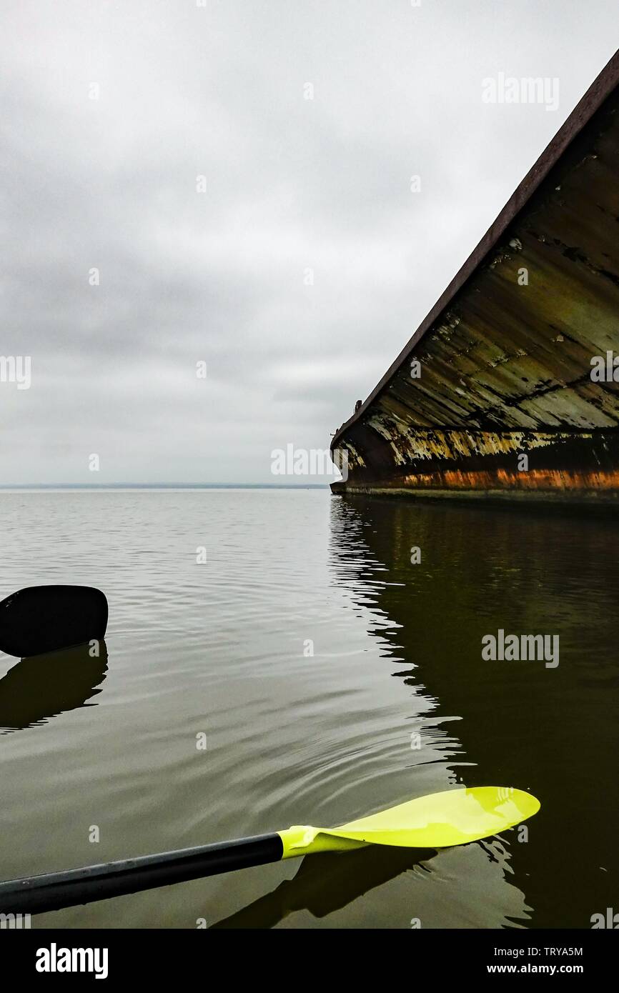 Mallows Bay, Maryland USA The ghost fleet of Mallows Bay, a collection ...