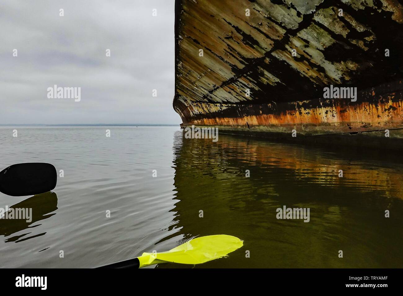 Mallows Bay, Maryland USA The ghost fleet of Mallows Bay, a collection ...
