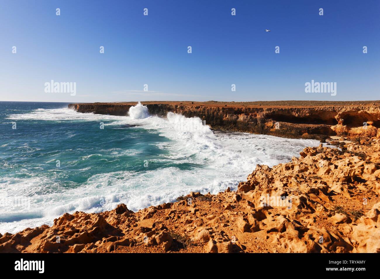 The Quobba coastline, Northwest Australia. | usage worldwide Stock ...