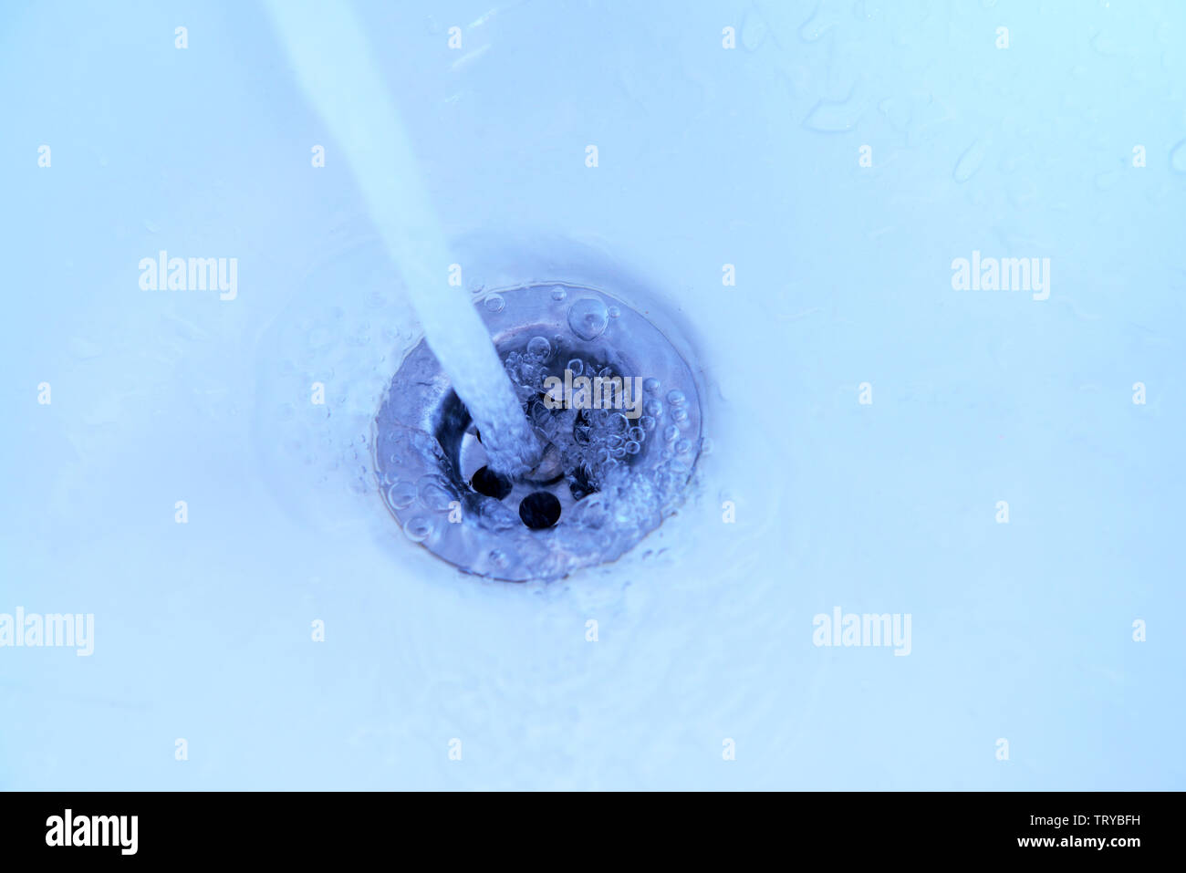 Close up photo of water drain Stock Photo - Alamy