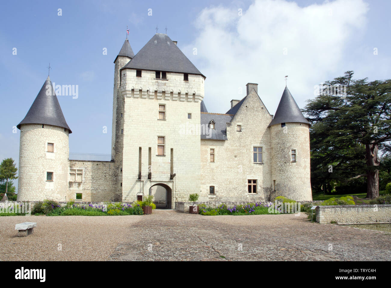 Chateau de Rivau Stock Photo - Alamy