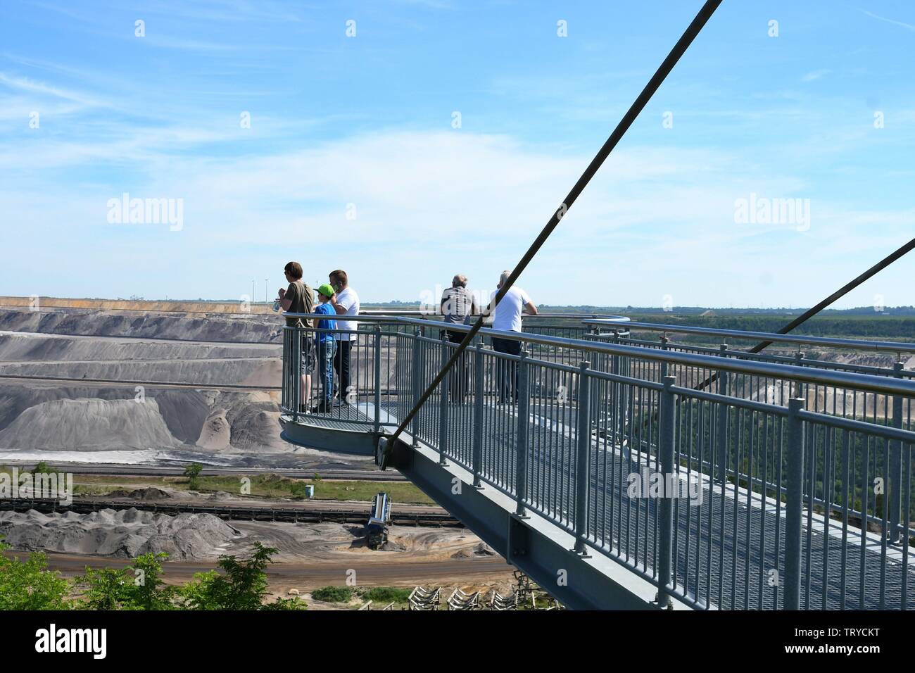 brown coal mining, Jackerath, Garzweiler, June 2, 2019 | usage ...