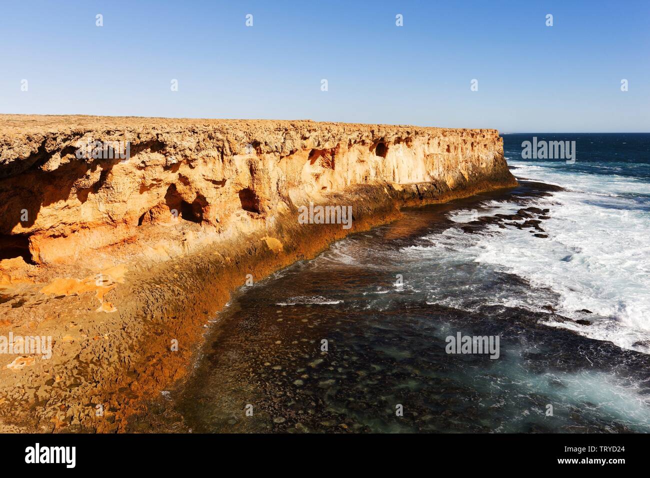 The Quobba coastline, Northwest Australia. | usage worldwide Stock ...