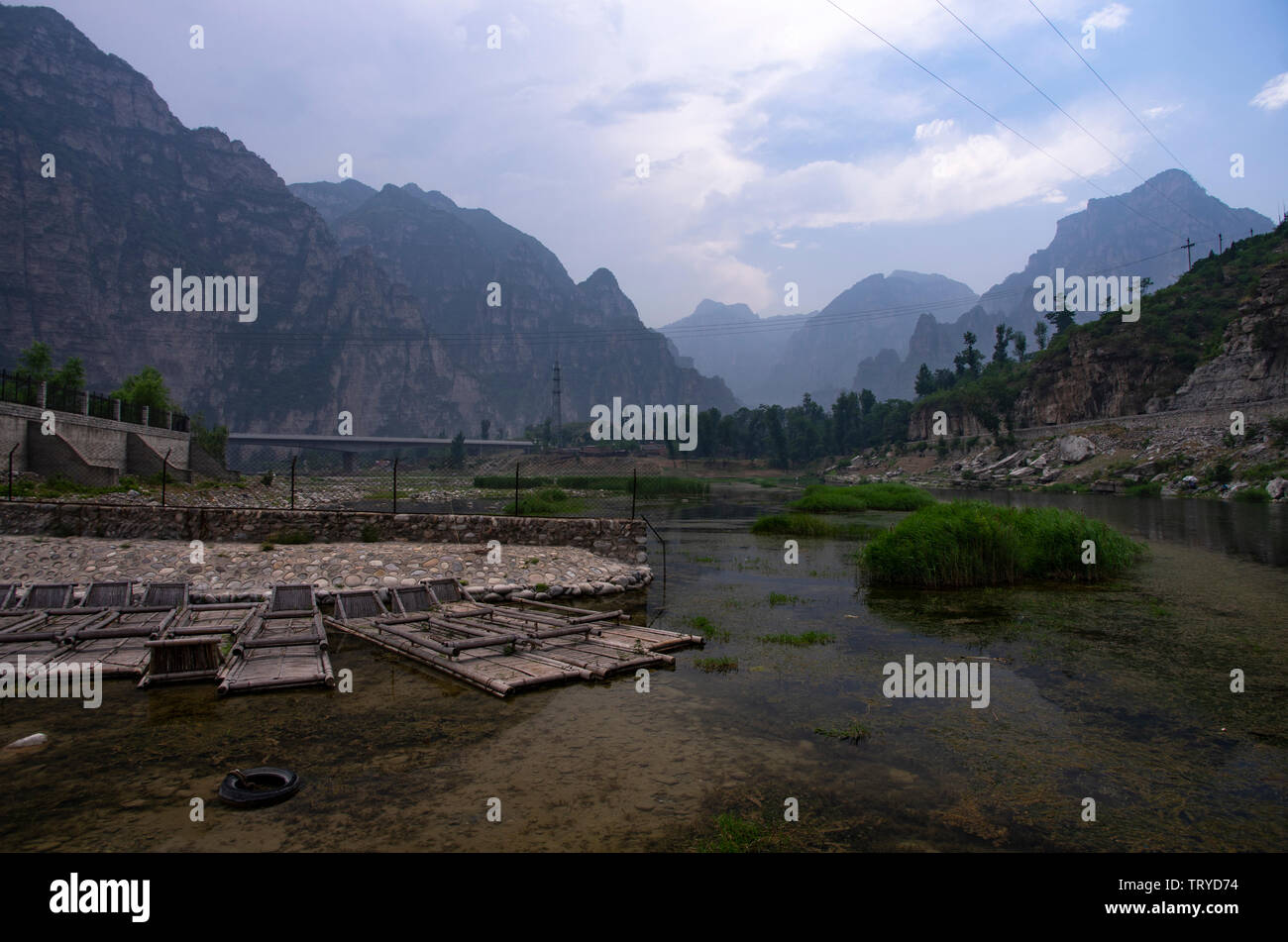 Fangshan, Yunze villa, Beijing Stock Photo - Alamy