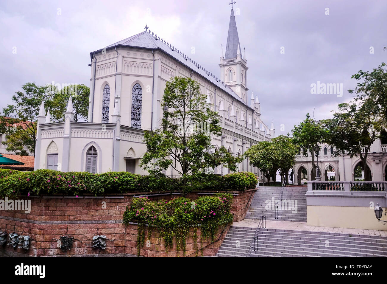 Singapore, 2nd, October, 2015. View of CHIJMES in the daytime. It’s a ...
