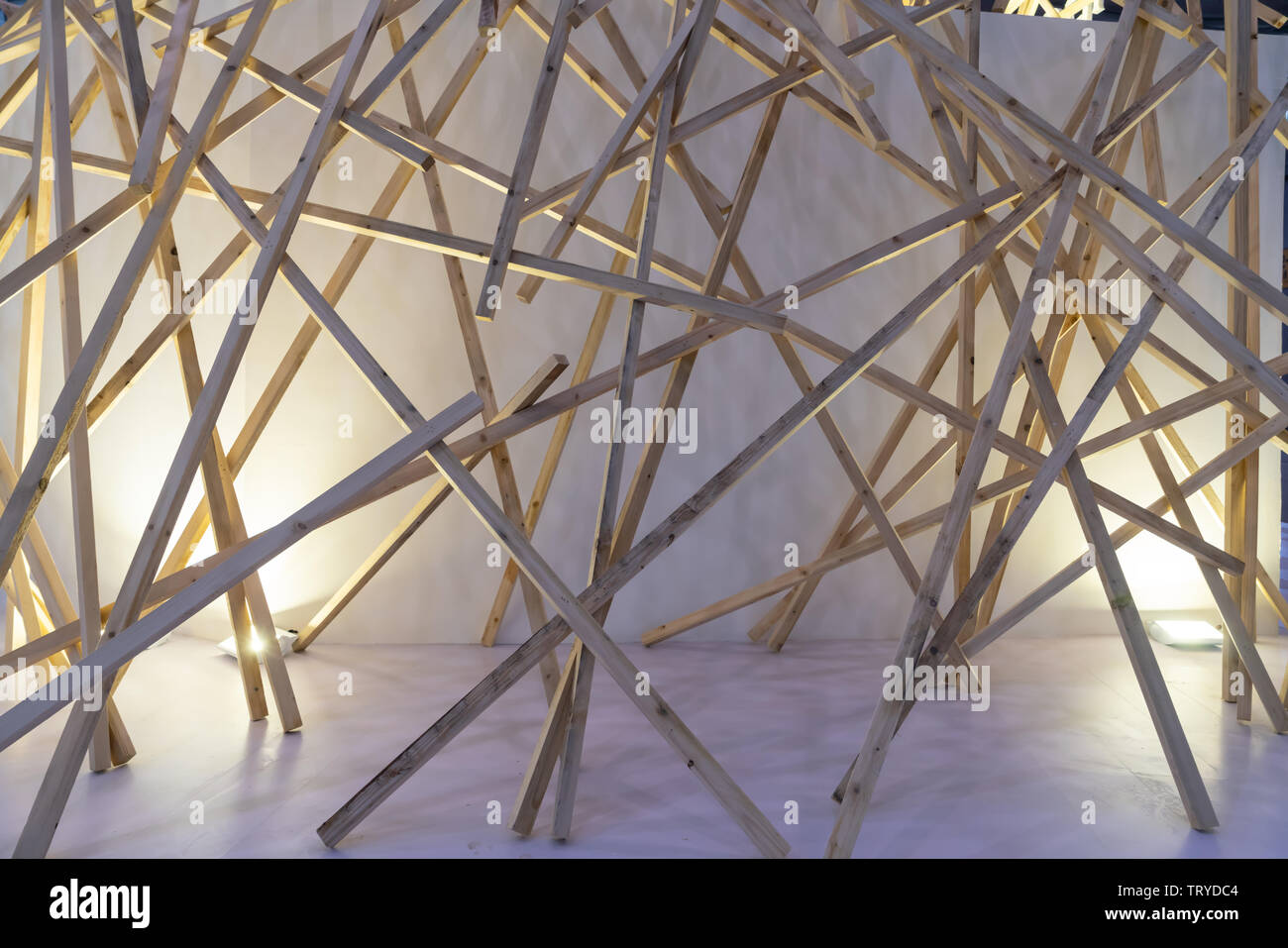 Design of Exhibition Area Stock Photo - Alamy