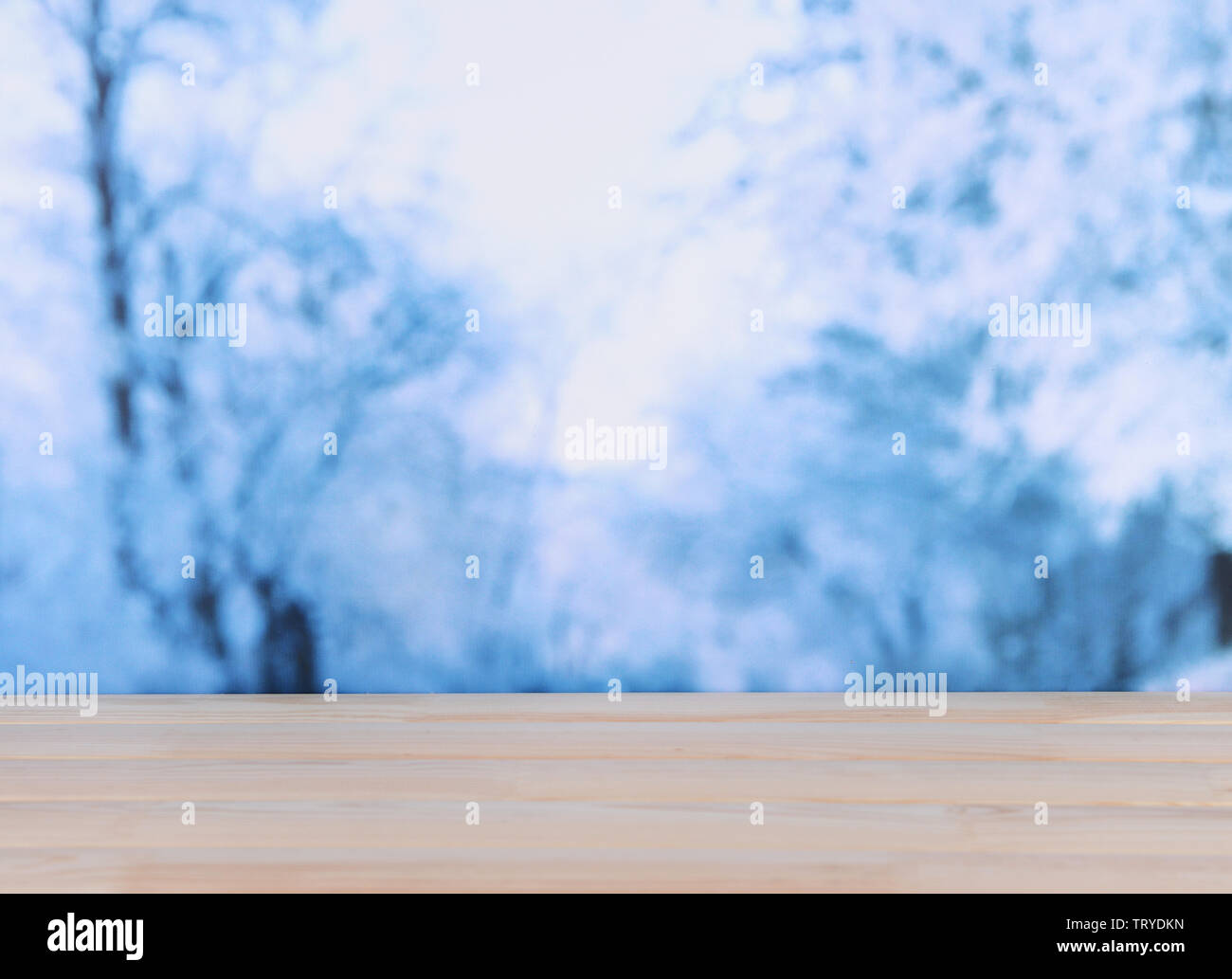 Color wooden board on bright background Stock Photo - Alamy