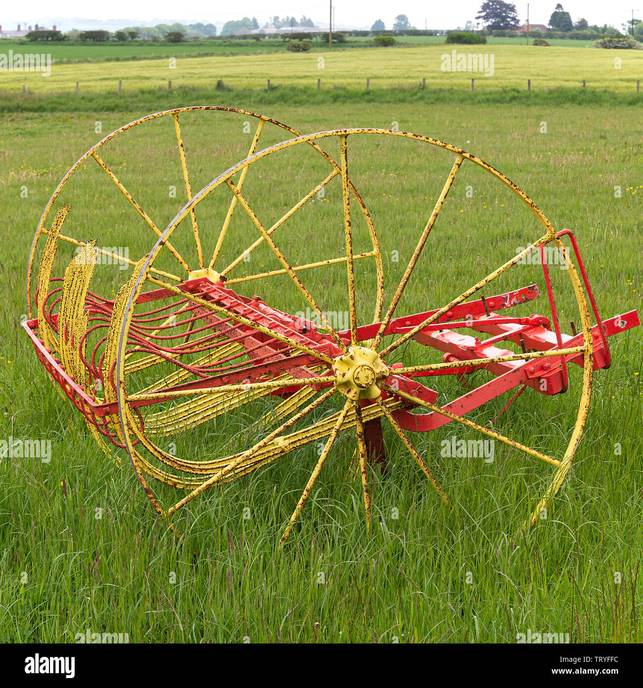 Old Hay Rake High Resolution Stock Photography and Images - Alamy