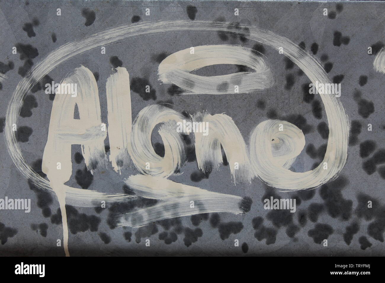 Graffiti anti social behaviour hi-res stock photography and images - Alamy