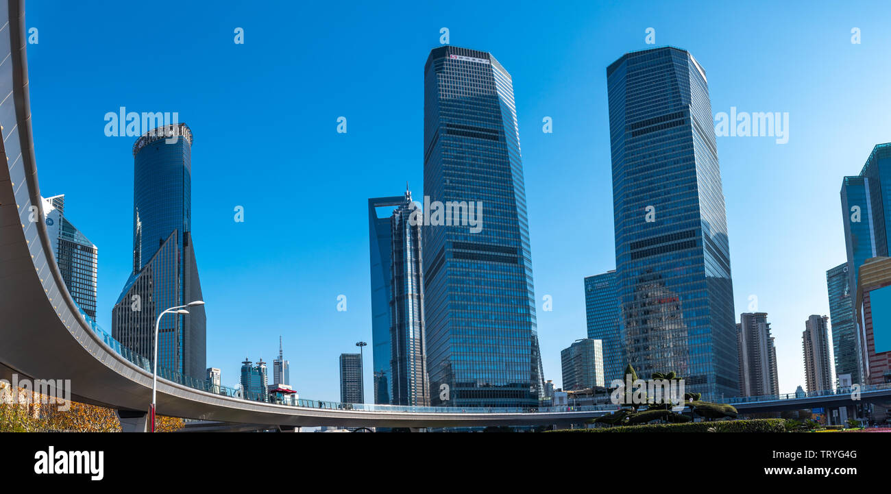 Lujiazui Pearl Ring Island Stock Photo - Alamy