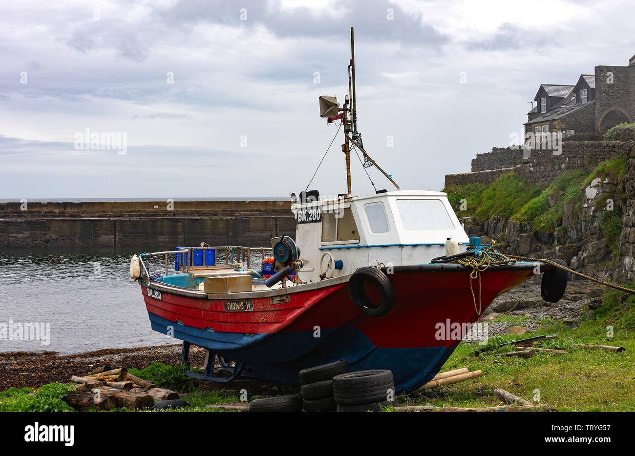 Small Inshore Fishing Boat Stock Photos & Small Inshore Fishing Boat ...