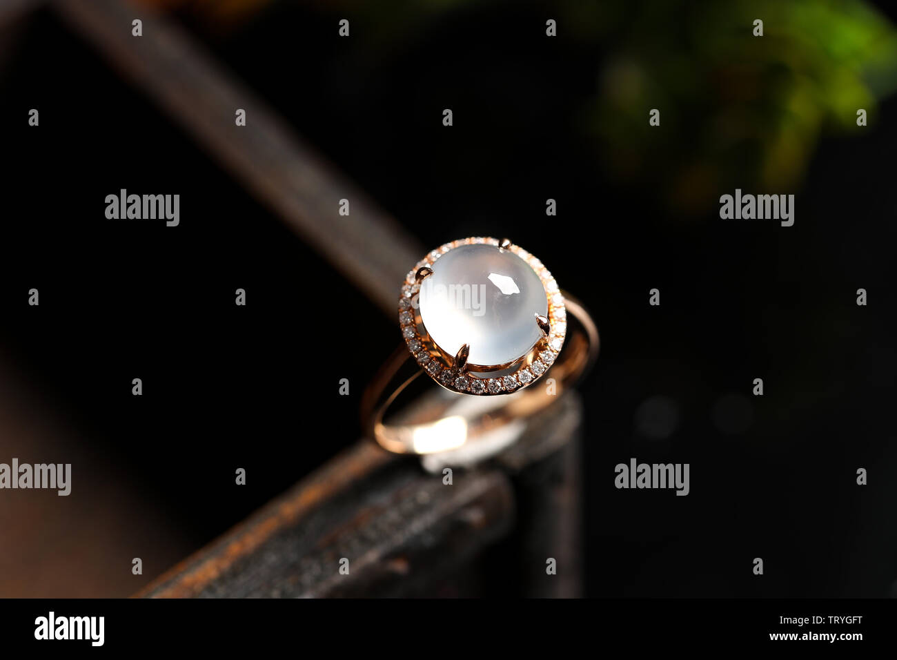 The emerald ring Stock Photo - Alamy