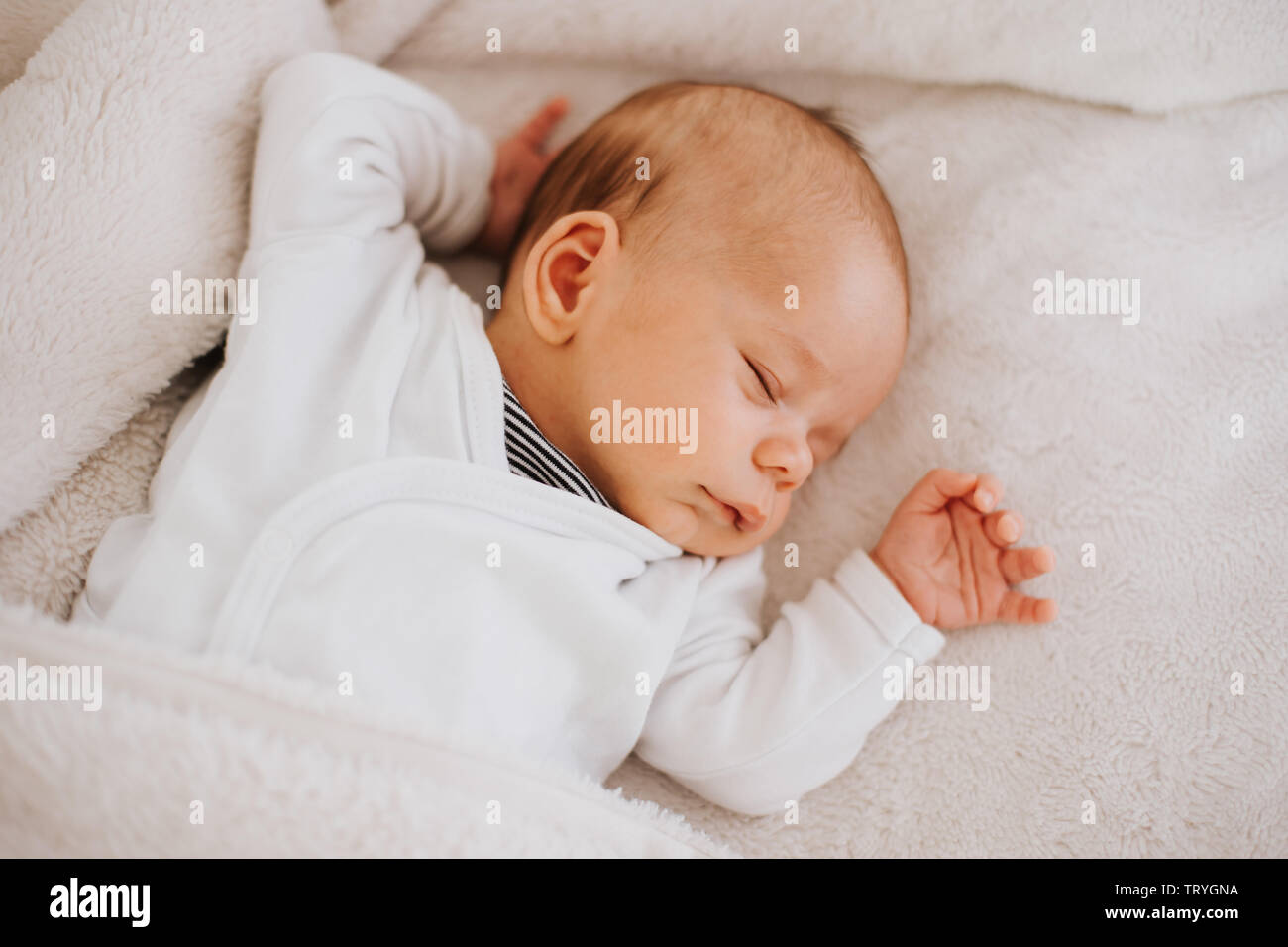 Baby sleeping photo hi-res stock photography and images - Alamy