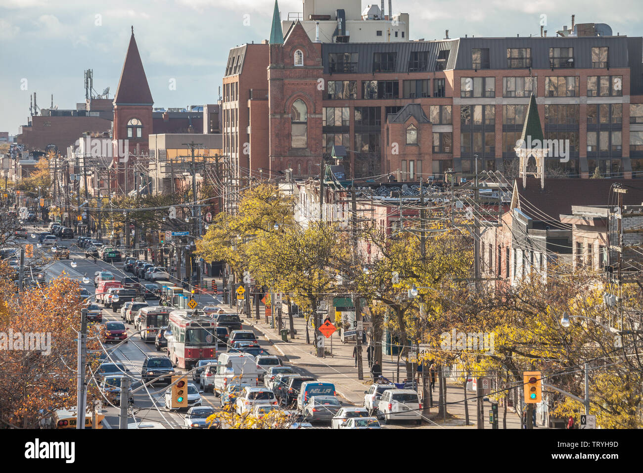 Canadian traffic jam hi-res stock photography and images - Alamy
