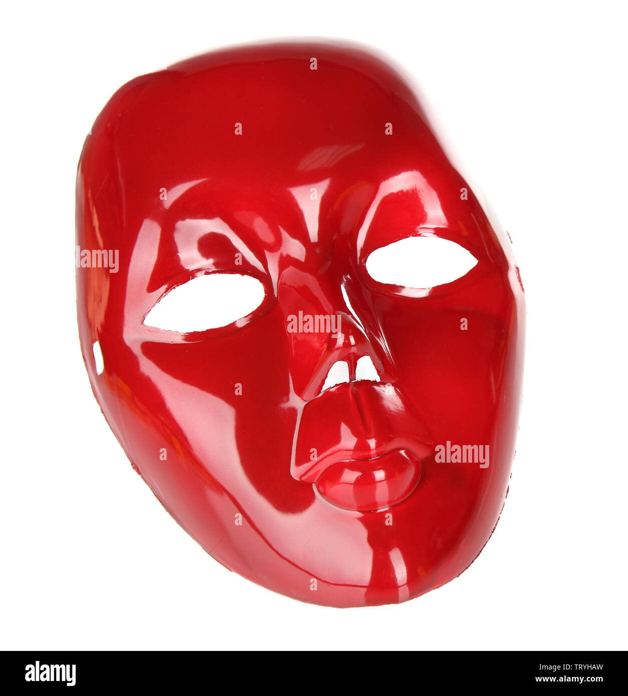 Mask isolated on white Stock Photo - Alamy