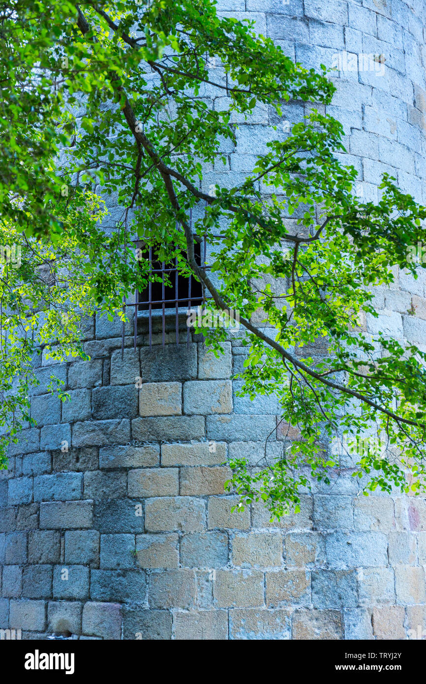 Castle of Granadilla, Granadilla, Ambroz Valley, Cáceres, Extremadura ...