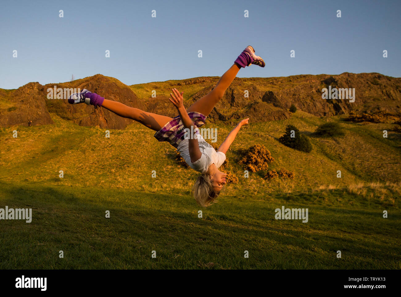 The 'Elite Pro' cheerleading squad are put through their paces in ...