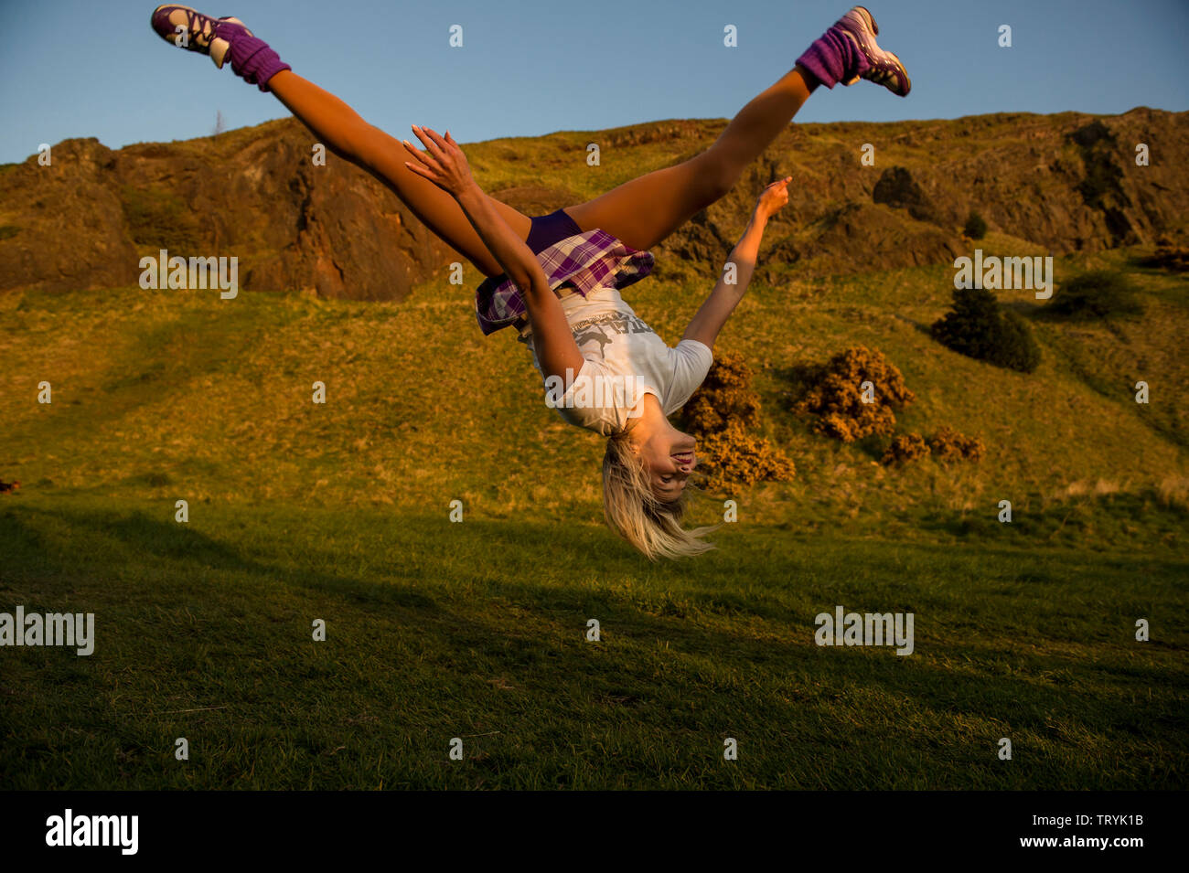 The 'Elite Pro' cheerleading squad are put through their paces in ...