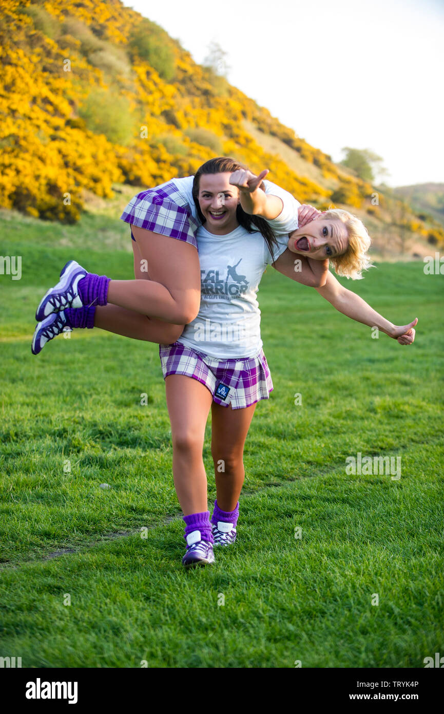 The 'Elite Pro' cheerleading squad are put through their paces in ...