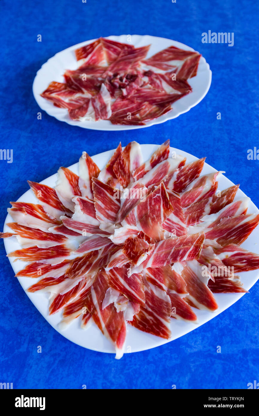 JAMON IBERICO, Spanish Ham, Spain, Europe Stock Photo - Alamy