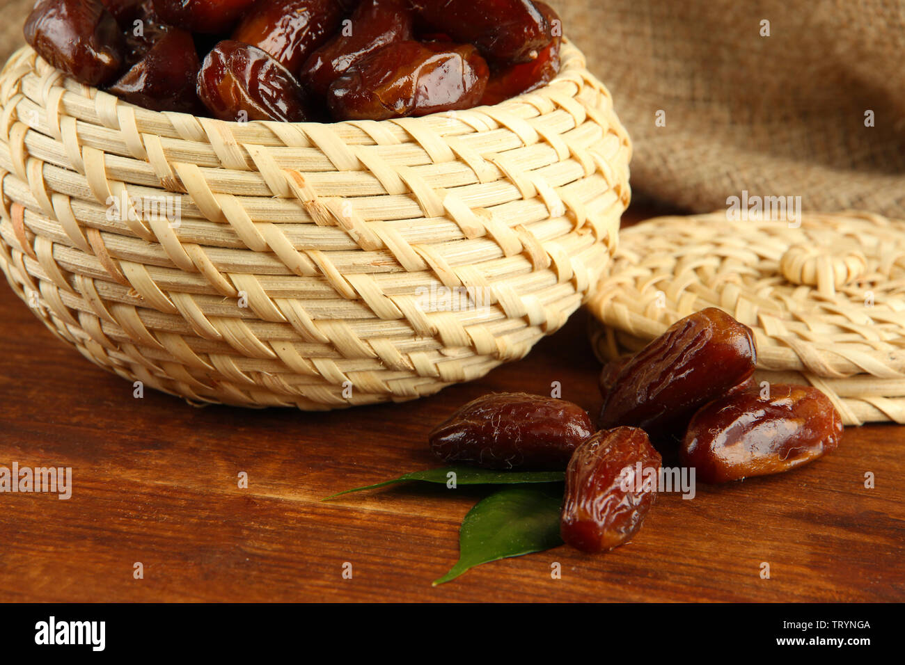 Ramadan Dates On Sack High Resolution Stock Photography and Images - Alamy