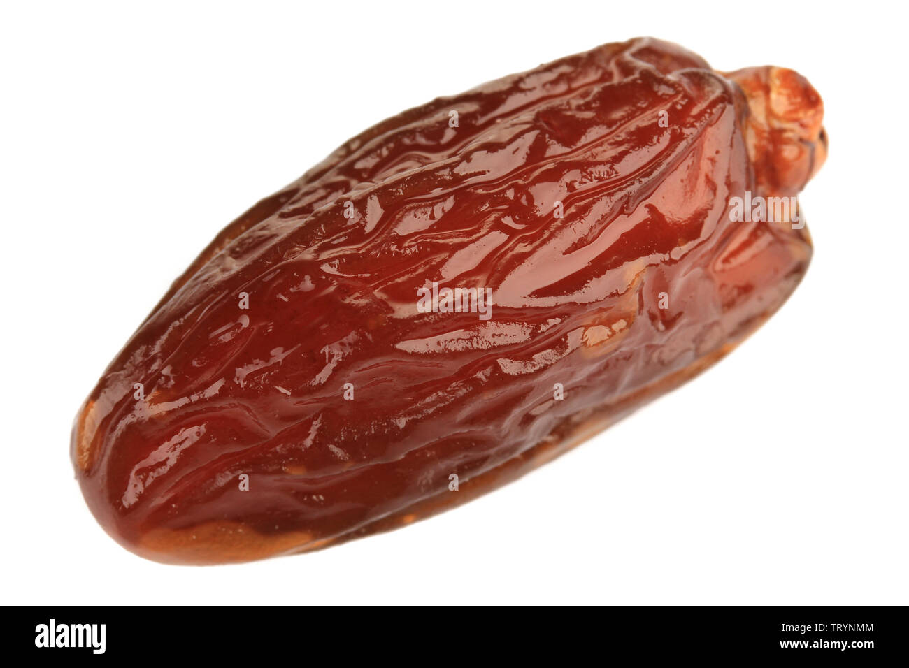 Dried date isolated on white Stock Photo - Alamy