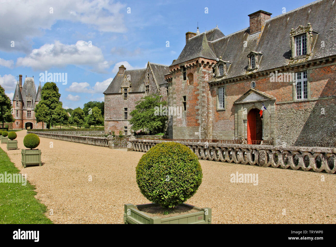 Carrouges castle hi-res stock photography and images - Alamy
