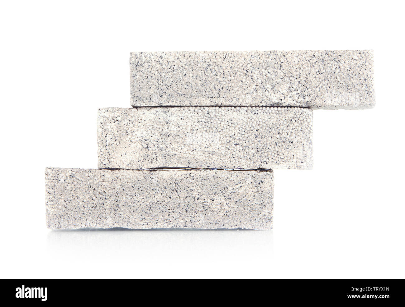 Building blocks isolated on white Stock Photo - Alamy