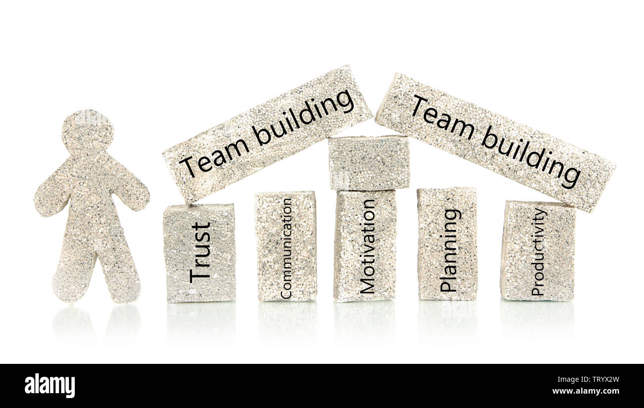Team building Cut Out Stock Images & Pictures - Alamy
