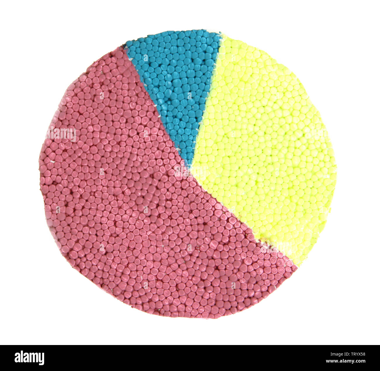 Colorful chart isolated on white Stock Photo - Alamy